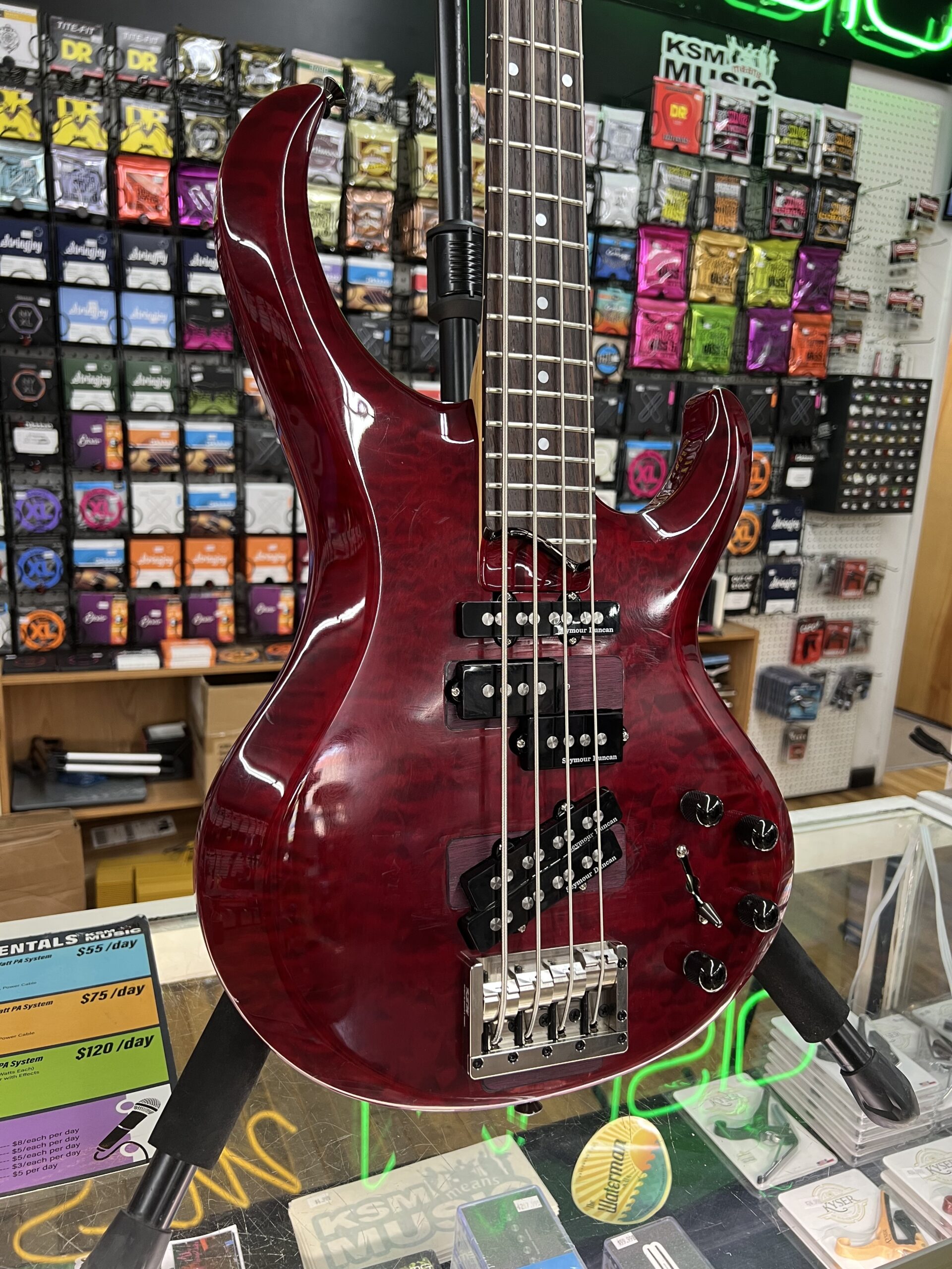 Bass Guitar Bridge | KSM Guitars